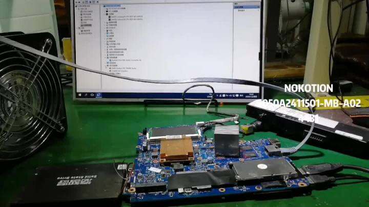 Nokotion สำหรับ HP probbook 4431วินาที4331วินาทีแล็ปท็อปเมนบอร์ด HM65 DDR3 HD 7450 GPU เต็มทดสอบ ...