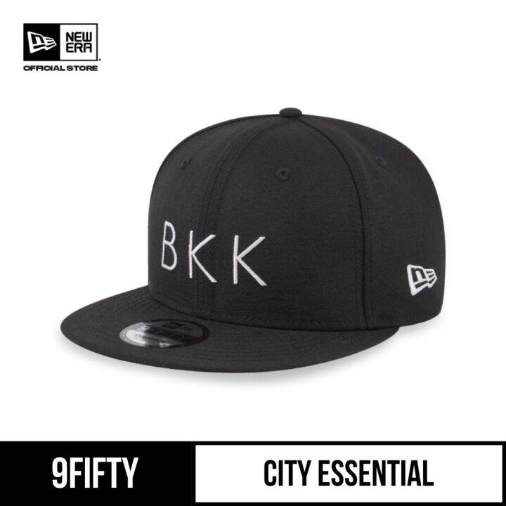 New Era 9FIFTY City Essential Bangkok Black Snapback Cap หมวกla หมวกเบส ...