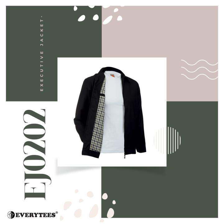 EveryTees x Oren Sport EJ0202 Executive Jacket with Checker design ...