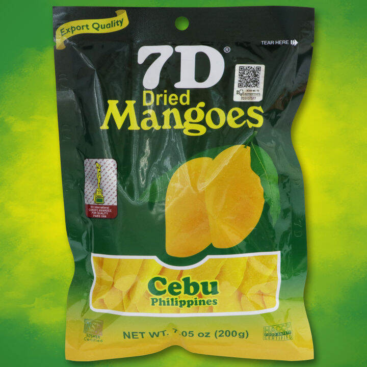 7D Dried Mangoes 200g | Lazada PH