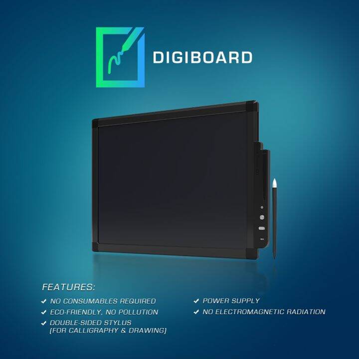 Digiboard 26" Digital Teaching Board, Premium Aluminum Frame, Ultra ...