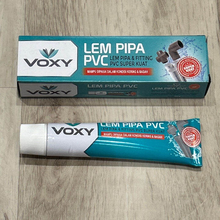 Lem Pipa PVC/Lem Paralon VOXY 40gr | Lazada Indonesia