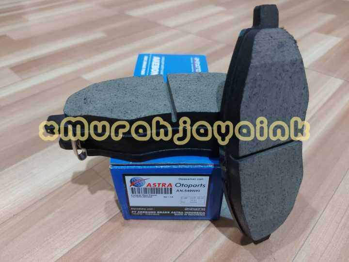 Brake Pad / Kampas Rem Depan AKEBONO TOYOTA KIJANG INNOVA 2005-2015 ORIGINAL | Lazada Indonesia