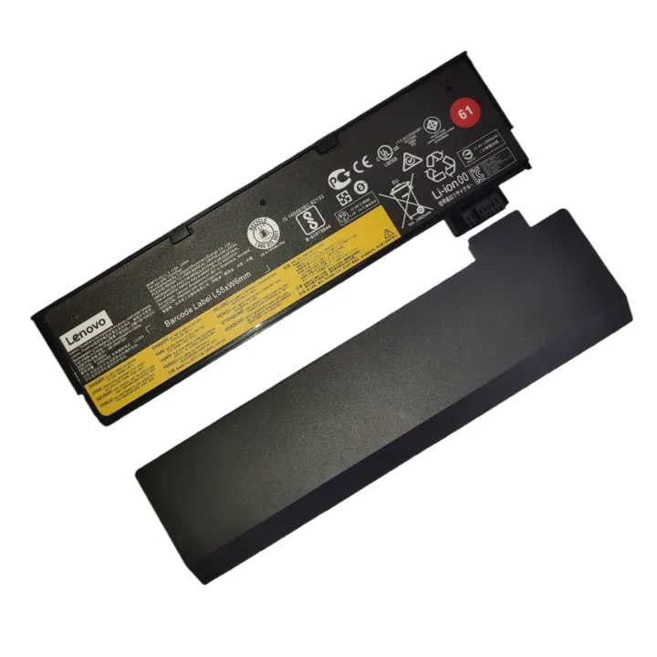 Baterai Battery Lenovo Thinkpad New T470 T480 T570 61 Slim 01AV424 ...
