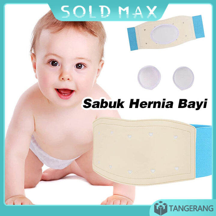 Sabuk Perawatan Terapi Hernia Pusar Bayi/Umbilical Truss Sabuk Bayi ...