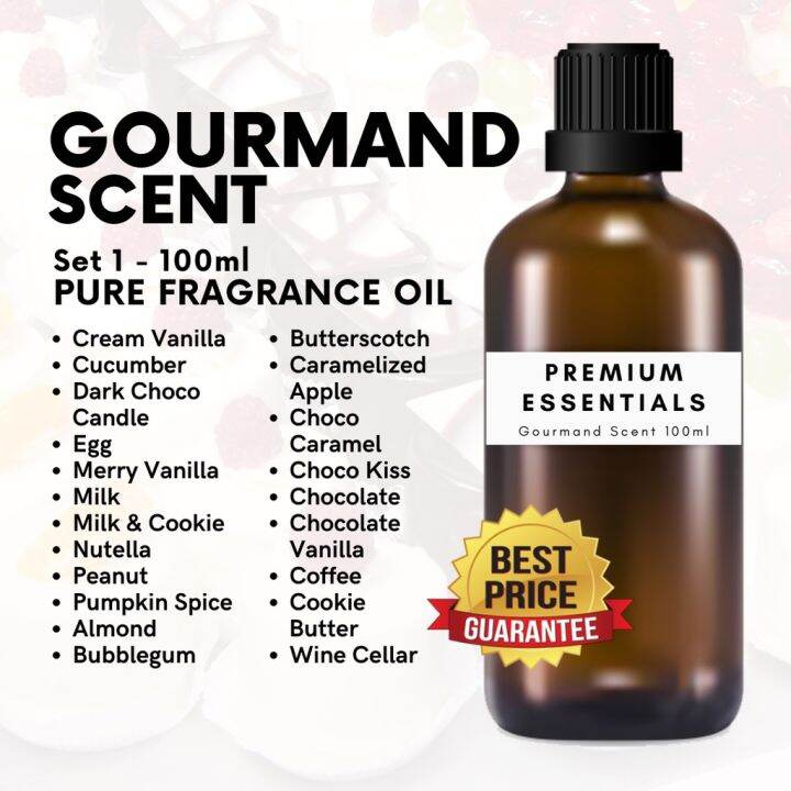 FRAGRANCE OIL GOURMAND SCENT (100ml) SOAP MAKING, CANDLE MAKING ...