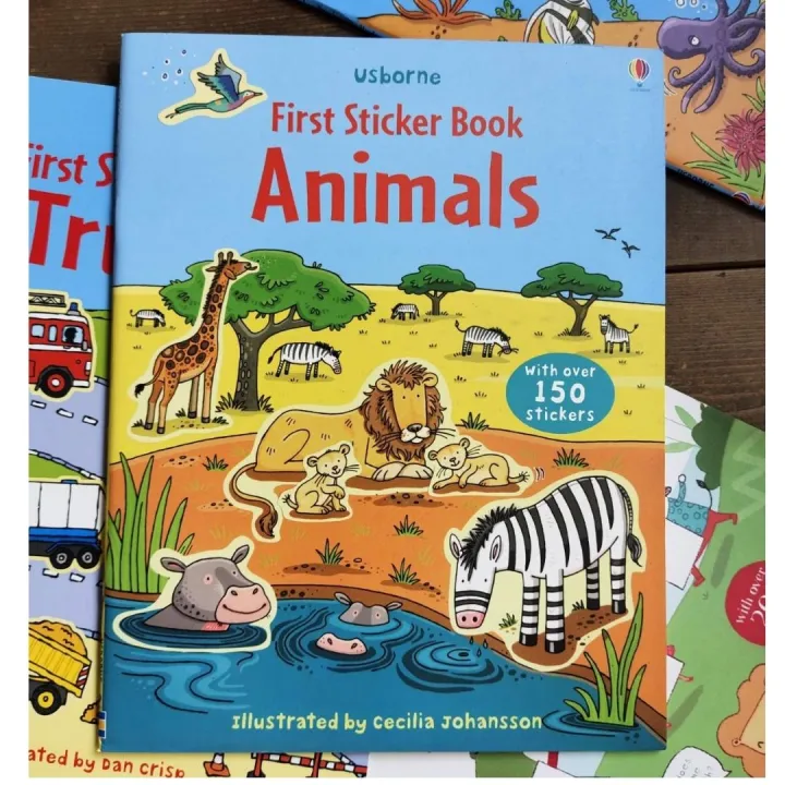 Usborne Sticker Book of ANIMALS | Lazada PH