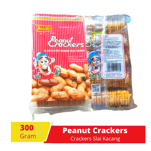 Interbis Peanut - Crackers Selai Kacang [ 300g ] - Krekers Slai Kacang ...