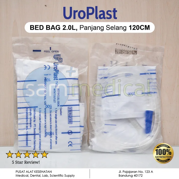 Uroplast Sterile Urine Bag 2lt - Length 120cm | Lazada Indonesia