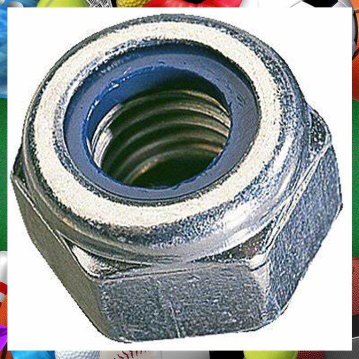 GI LOCK NUT 5/8 ( GALVANIZED IRON G.I. SELF LOCKING NUT LOCKNUT ...