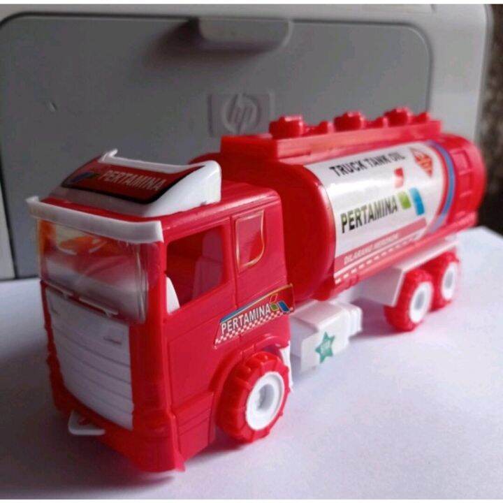 MAINAN MOBIL TRUK TANGKI PERTAMINA | Lazada Indonesia