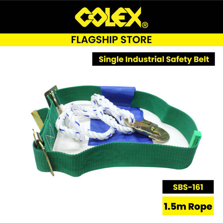 COLEX Single Industrial Safety Belt Half Body With Single D Ring ...