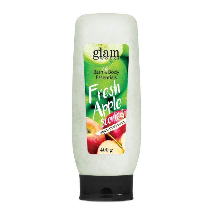 Glamworks Bath & Body Essentias Body Scrub Fresh Apple 400g | Lazada PH