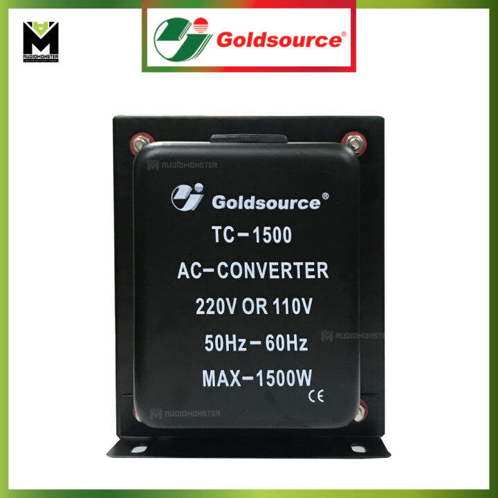 Goldsource TC-1500 / TCH-1500 Step Up Step Down Transformer 1500 Watts ...