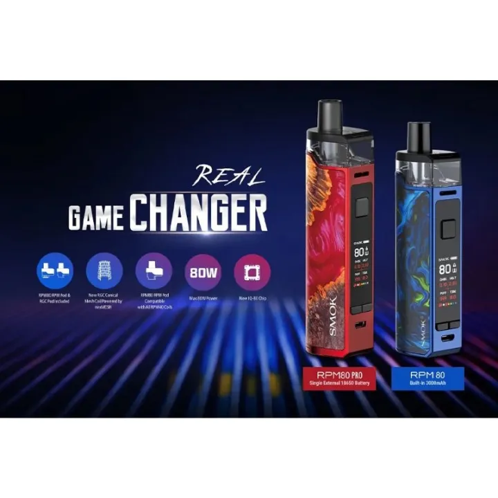 new SMOK RPM 80 PRO KIT(HINDI KASAMA BATTERY) / 100 LEGIT | Lazada PH