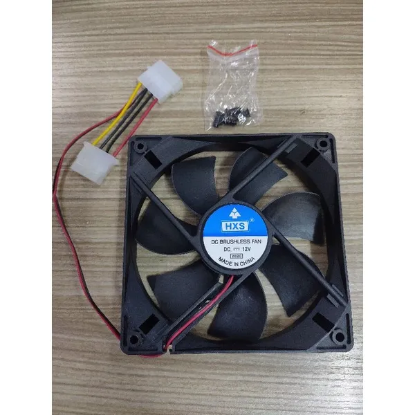 Casing Fan 120mm Black with Screws | Lazada PH