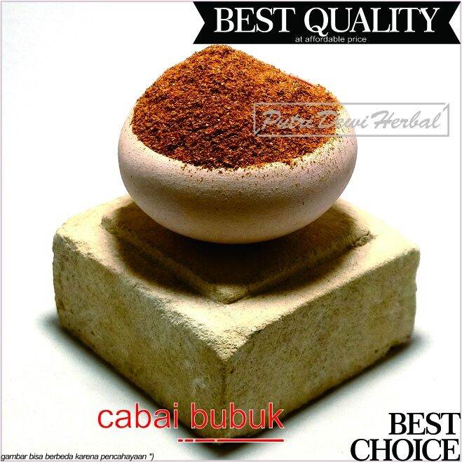 Cabai Bubuk 100 Gram - Serbuk Cabe Rawit | ( Capsicum frutescens ...
