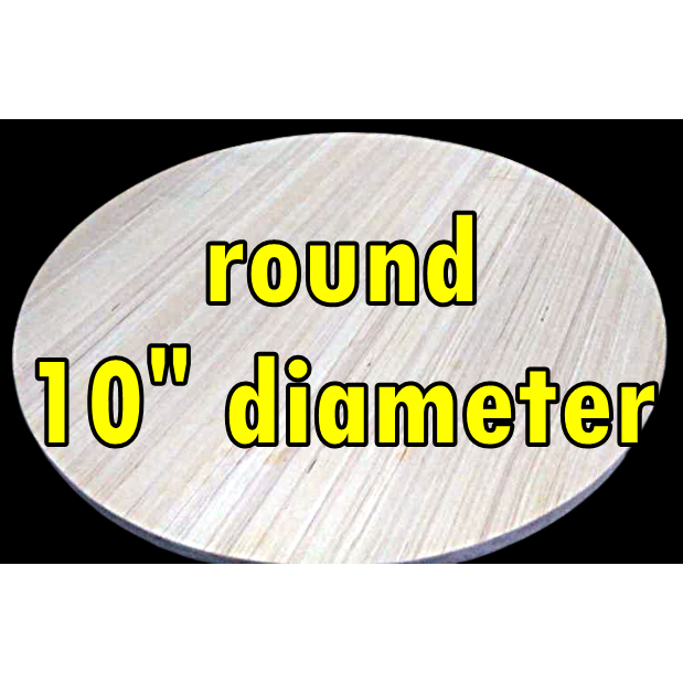 10 inches diameter round plywood plyboard marine ordinary pre cut ...