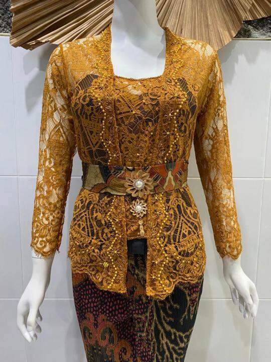 baju wanita model baru (ATASAN SAJA) kebaya payet lengan panjang mewah ...