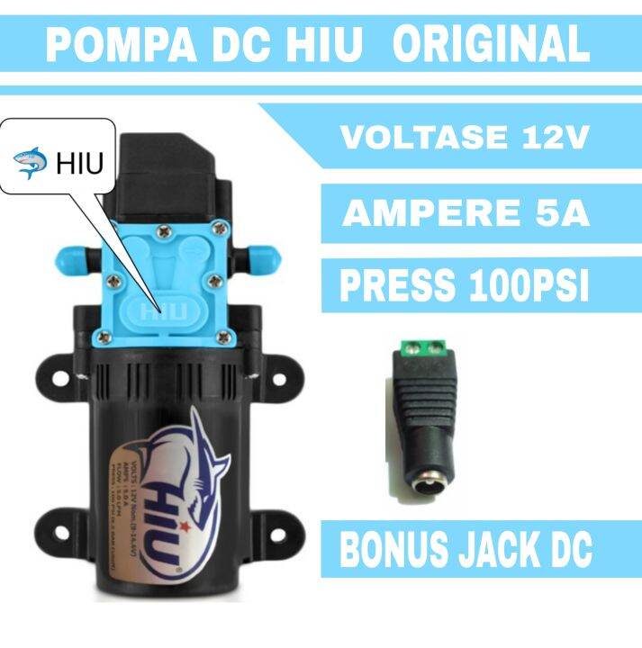 Pompa Dc Hiu 100Psi 5Lpm Original / Dinamo pompa dc 12v Hiu Steam ...