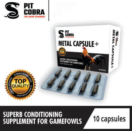 Pit Cobra Metal Capsule + - sold per 10 capsules - PitCobra ...