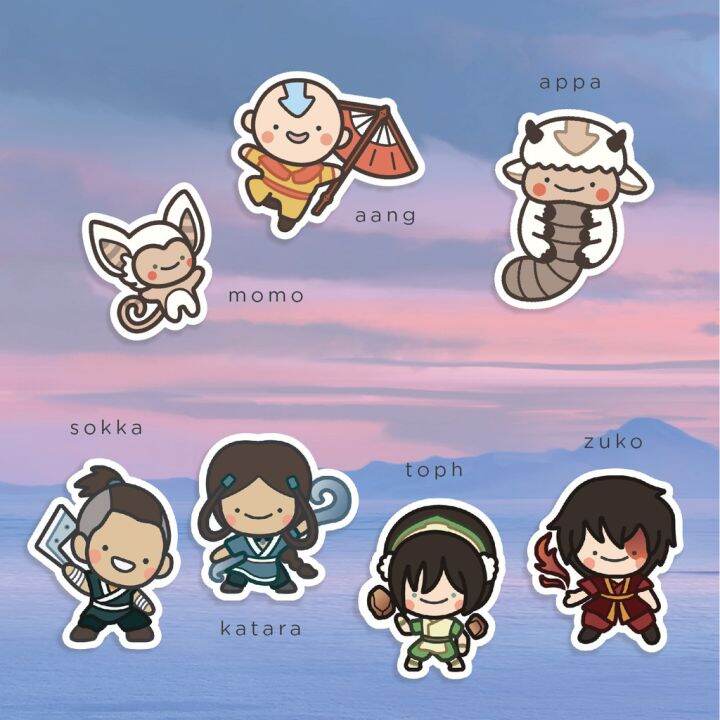 Avatar The Last Airbender Sticker Pack | Lazada PH