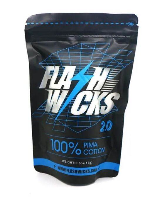 Flash Wicks 2.0 100% Pima Cotton Organic Unbleached | Lazada PH