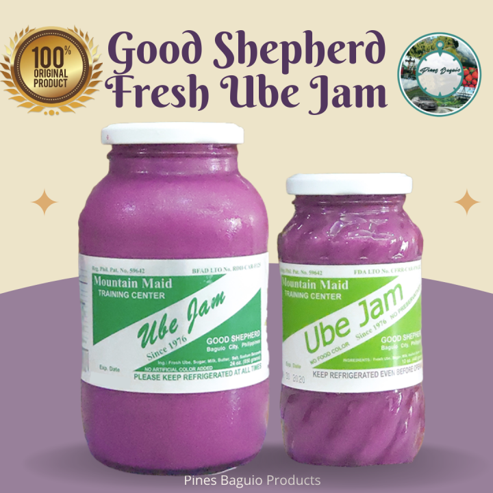 New Batch FRESH BAGUIO GOOD SHEPHERD UBE JAM | Lazada PH
