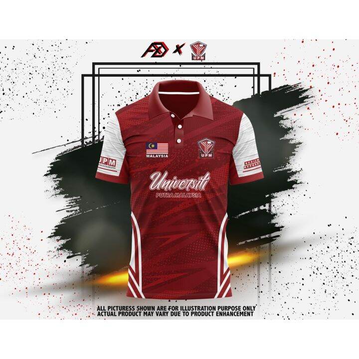 UPM tshirt / jersey Universiti Putra Malaysia tshirt / jersey | Lazada PH