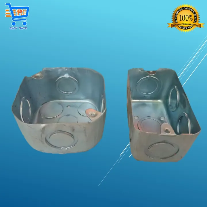 METAL JUNCTION BOX AND UTILITY BOX 4x2 || HIGH QUALITY | Lazada PH