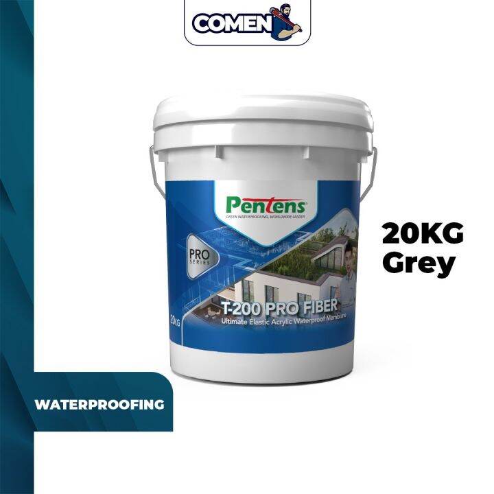 PENTENS T-200 Pro Fiber Ultimate Elastic Acrylic Waterproof Membrane ...