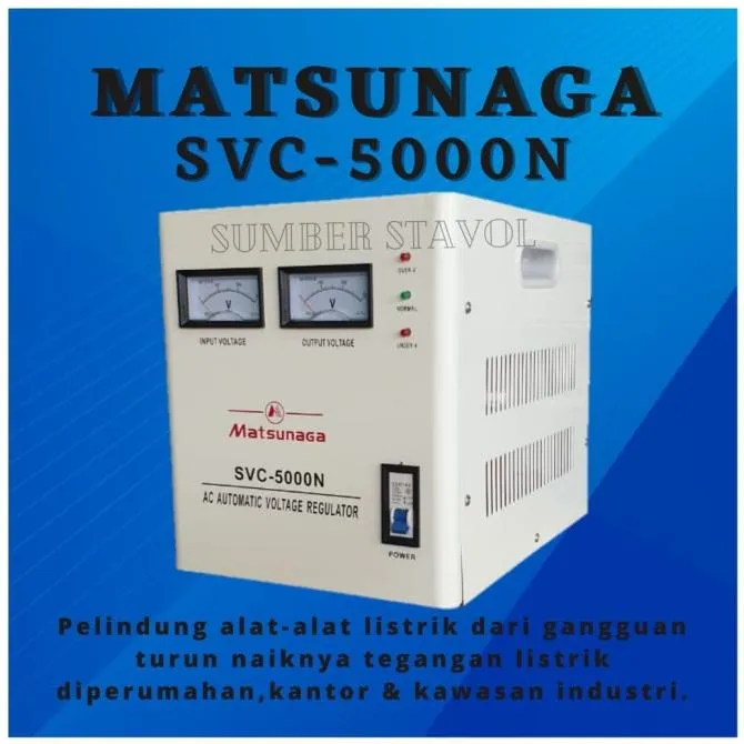 stabilizer stavol matsunaga 5000N - 5000 VA - 5000 watt stavolt | Lazada Indonesia