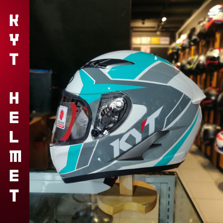 KYT VENDETTA RAID white green rppl | Lazada PH