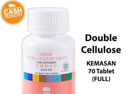 TIENS DOUBLE CELLULOSE - NUTRISI HERBAL | PELANGSING BADAN | PERONTOK ...