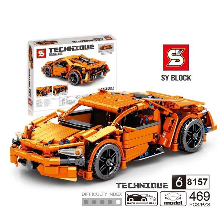Đồ chơi lắp ráp xe Lego Technic mô hình Xe Thể Thao Fuzy Liken – SY ...