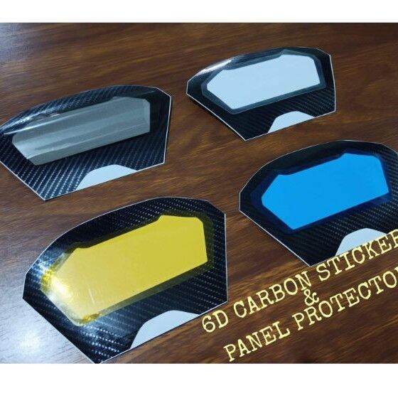 Honda Click Panel Screen Protector - 6D Carbon Sticker | Lazada PH