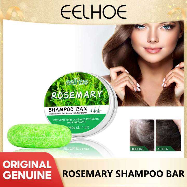 Eelhoe Rosemary Shampoo Bar Repair Follicles Prevent Hair Loss Promote ...