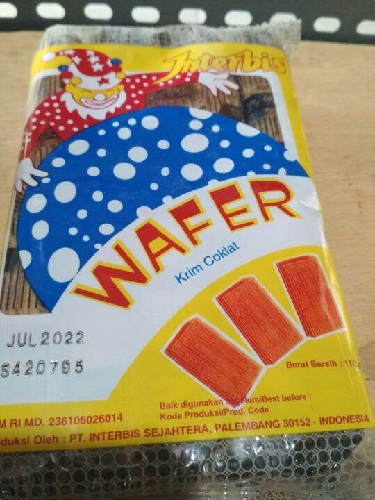 Interbis Wafer Coklat | Lazada Indonesia