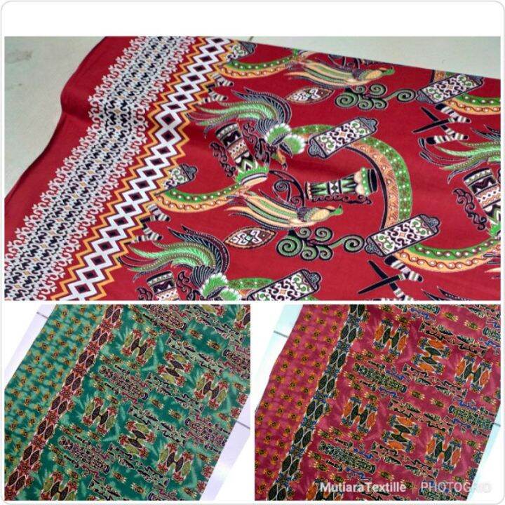 Kain Batik Papua. Bahan Batik Katun Motif Papua. Batik Daerah ...