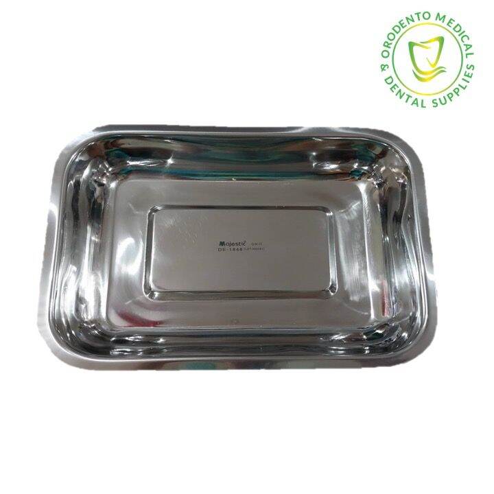 Instruments Tray Stainless Steel Majestic Dental | Lazada PH
