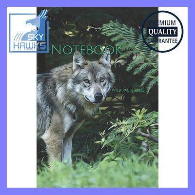 Notebook : wolf predator European wolf carnivores mammal wolves ...