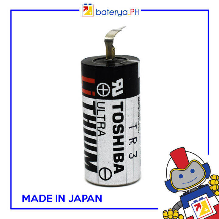Plc Battery Toshiba ER4VP 2/3 AA 3.6V PLC Lithium Battery | Lazada PH
