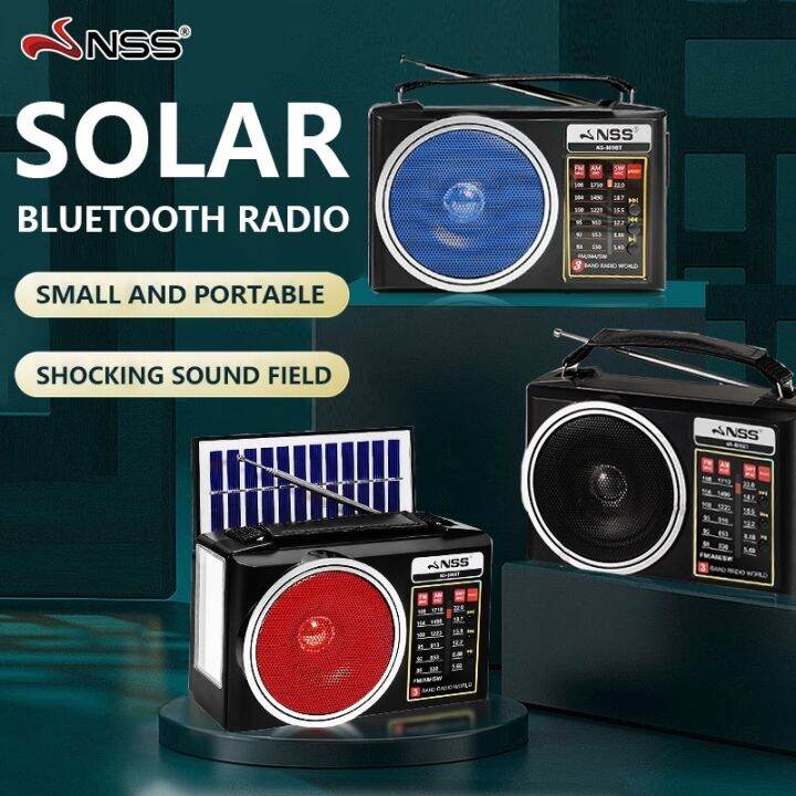Hot rfwjjc5 NSS Five year replacement Solar Bluetooth AM/FM/SW ...