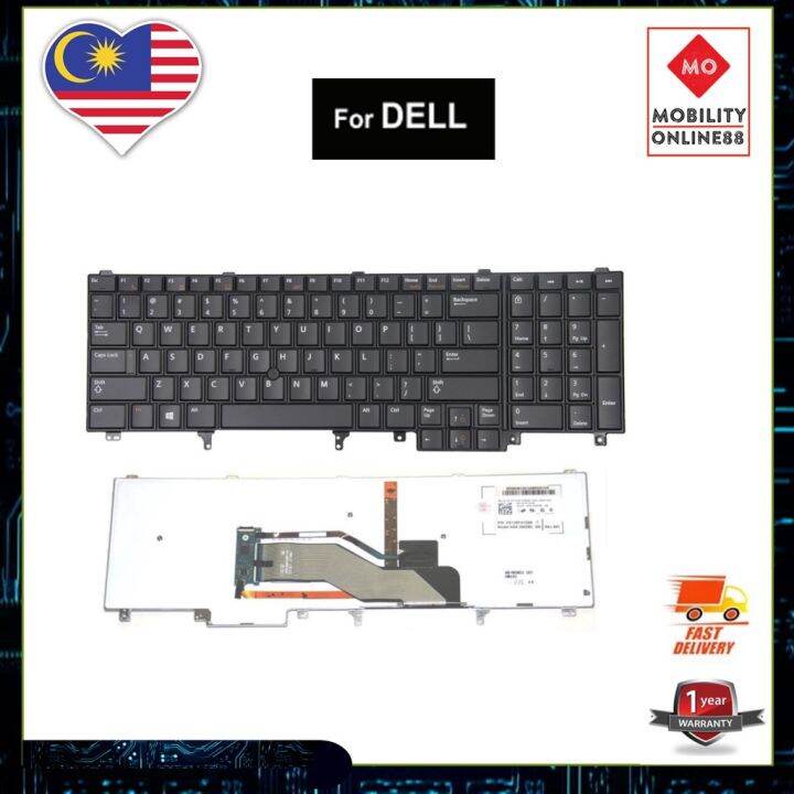 Dell E6530 Laptop Keyboard | Lazada
