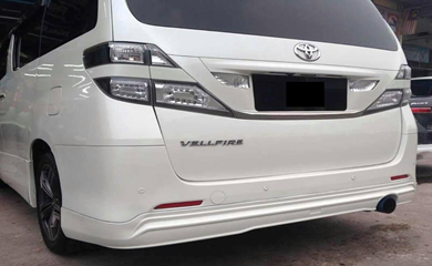 Toyota Vellfire 2008 - 2014 ANH20 Z Rear Skirt ( Body Kit , Bodykit ...