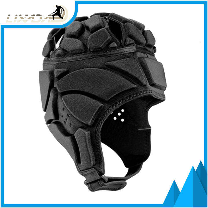 Lixada Soft Goalkeeper Helmet Football Rugby Soccer Goalie Helmet Cap ...
