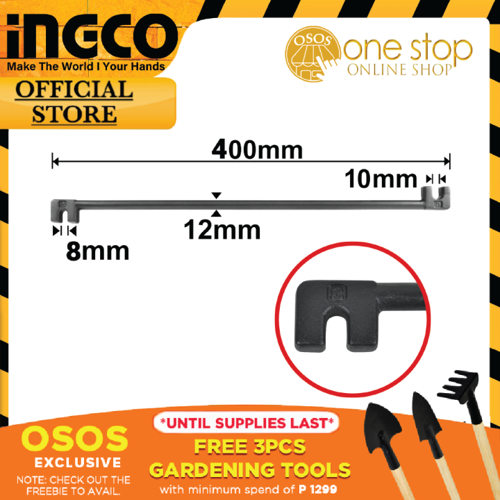 INGCO Original 400mm Bending Bar Tool HBB08101 •OSOS• | Lazada PH