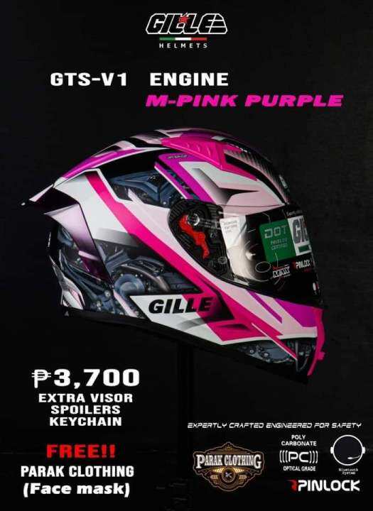 Gille Helmet GTS V1 Engine Series | Lazada PH