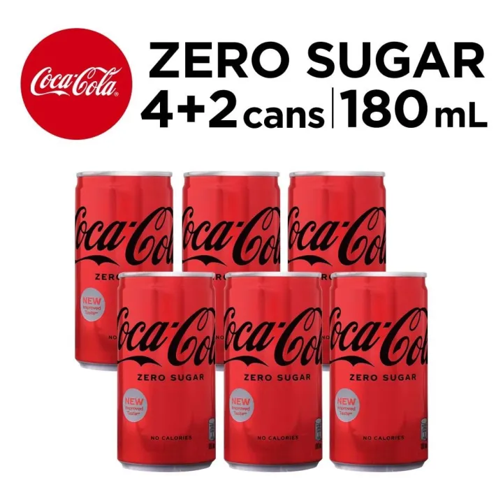 4 2 Coca-Cola Zero Mini Cans | Lazada PH