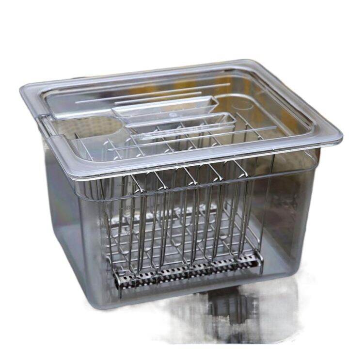 【COD】 11L Sous Vide Container Storage with rack Stainless Steel For ...
